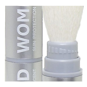 La Bella Donna Natural Mineral Women's Waterproof SPF 50 Powder Sunscreen with Exclusive Dial System Dispensing Brush | NON-NANO | NON-CHEMICAL | REEF SAFE - 5g (Fair Skin)