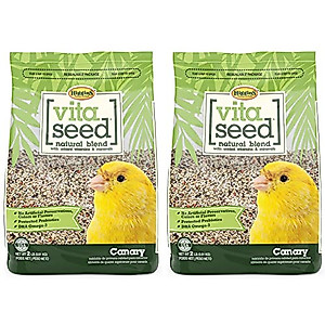 Higgins 2 Pack of Vita Seed Natural Blend Canary Food, 2 Pounds Each