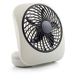 TREVA/O2COOL "Desk Fan,5"" dia. Blade,2 Speed", 1 ea (FD05004)