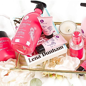 Luseta Keratin Shampoo and Conditioner & Hair Oil & Smooth Hair Mask