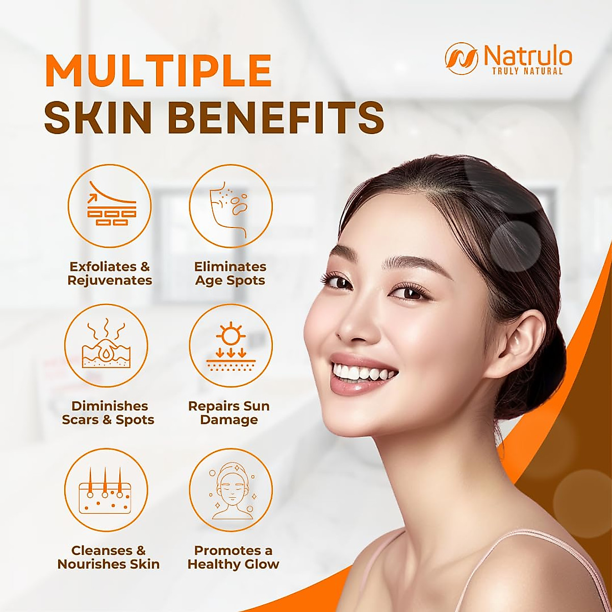 Turmeric Soap Bar for Face & Body – Natural Turmeric Skin Brightening Soap for Dark Spots, Intimate Areas, Underarms – Turmeric Face Wash Reduces Acne, Scars & Cleanses Skin – Made in USA