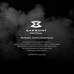 GARMONT TACTICAL T4 Groove Military and Law Enforcement Tactical Mid Boots for Men and Women, Suede Leather, Cushioned, Hiking Shoes, Black, Size, 11