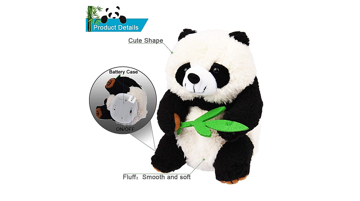 Qwifyu Talking Panda Toy - Fun for Kids