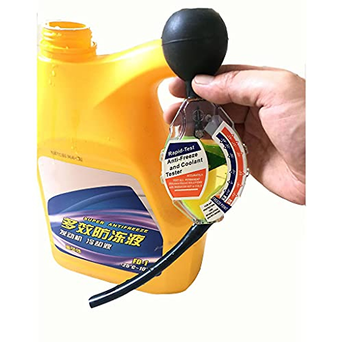 Coolant Tester Accessory Automotive Anti-freeze Coolant Hydrometer Tester Vehicle Car Hydrometer Tester