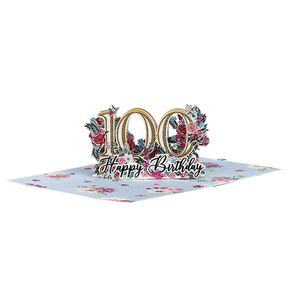 TRUANCE Pop Up Card, 100 Th Birthday Card, Happy Birthday Gift For Men, Women, Brother, Sister, Mom, Dad And Friend