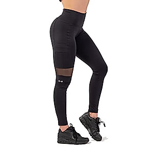 NEBBIA Sporty Smart Pocket High-Waist Leggings 404 Black