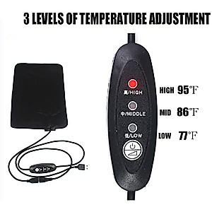 WIONBE Manual Incubator Birds Parrot Small Animals Thermostat Breeding Box Bird Eggs Hatching Brooder Heater