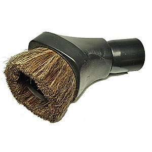 Miele Replacement Dust Brush, Designed to fit Vacuum Cleaners, Horsehair bristles, Color Black, Will Also fit Samsung, and Emer Lil Sucker Vacuum Cleaners