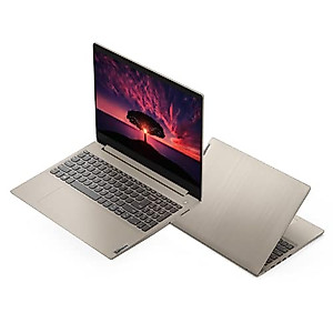 NewLenovo IdeaPad 3i Business Laptop, 15.6" FHD Display, Intel Core i3-1115G4, Windows 11 Home, 256GB SSD 12GB RAM, Almond, 32GB Durlyfish USB Card