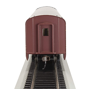 Bachmann Trains - 85' Smooth-Side Coach Car with Lighted Interior - PRR #4251 - Fleet of Modernism - HO Scale, 14212, Silver