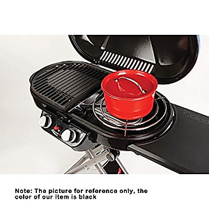 Uniflasy Roadtrip Swaptop Steel Stove Grate Propane Tank Adapter Hose 5 Feet 1lb to 20lb Converter for Coleman Roadtrip Grills and Swaptop