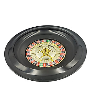 SEETOOOGAMES 10 Inches Roulette Wheel