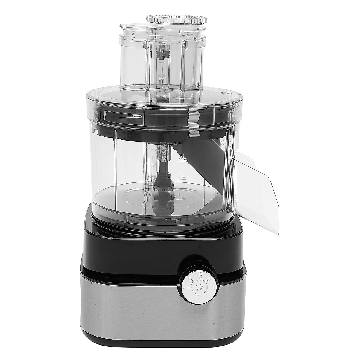 Commercial Food Processor, 600W Electric Vegetable Dicer Chopper, 5 in 1 Professional Veggie Shredder Multifunctional Meat Grinder Blender