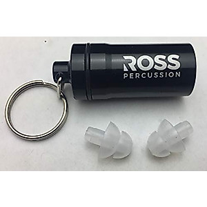 Ross Percussion High Fidelity Drummer Ear Plugs - Noise Reduction 19dB