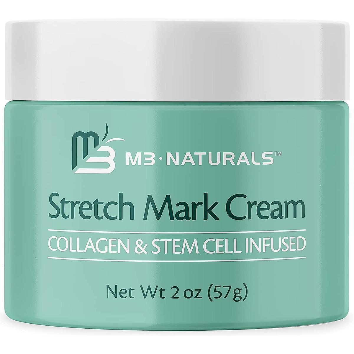 M3 Naturals Charcoal Body Scrub with Stretch Mark Cream Bundle