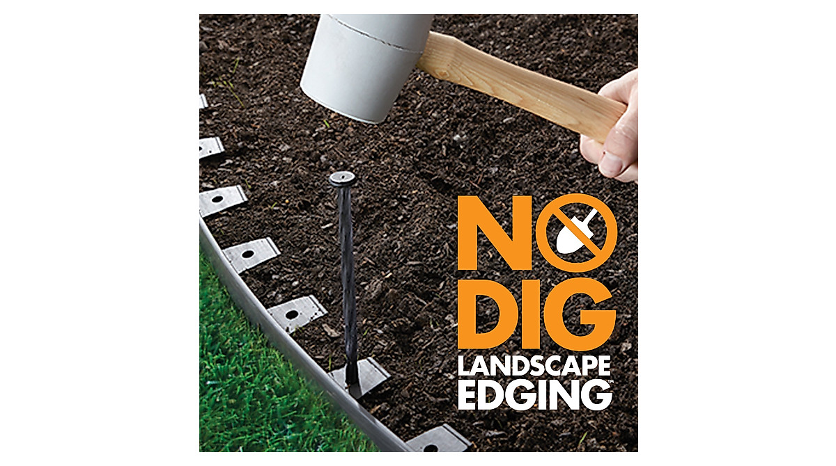 EasyFlex No-Dig Landscape Edging Kit - 40 Feet