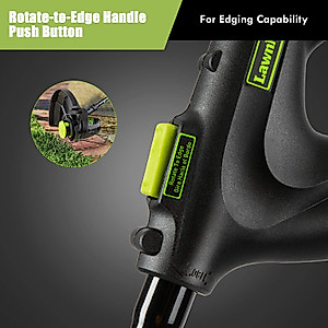 LawnMaster GT1454 Electric String Trimmer 5.5Amp 14-Inch Corded Grass Trimmer