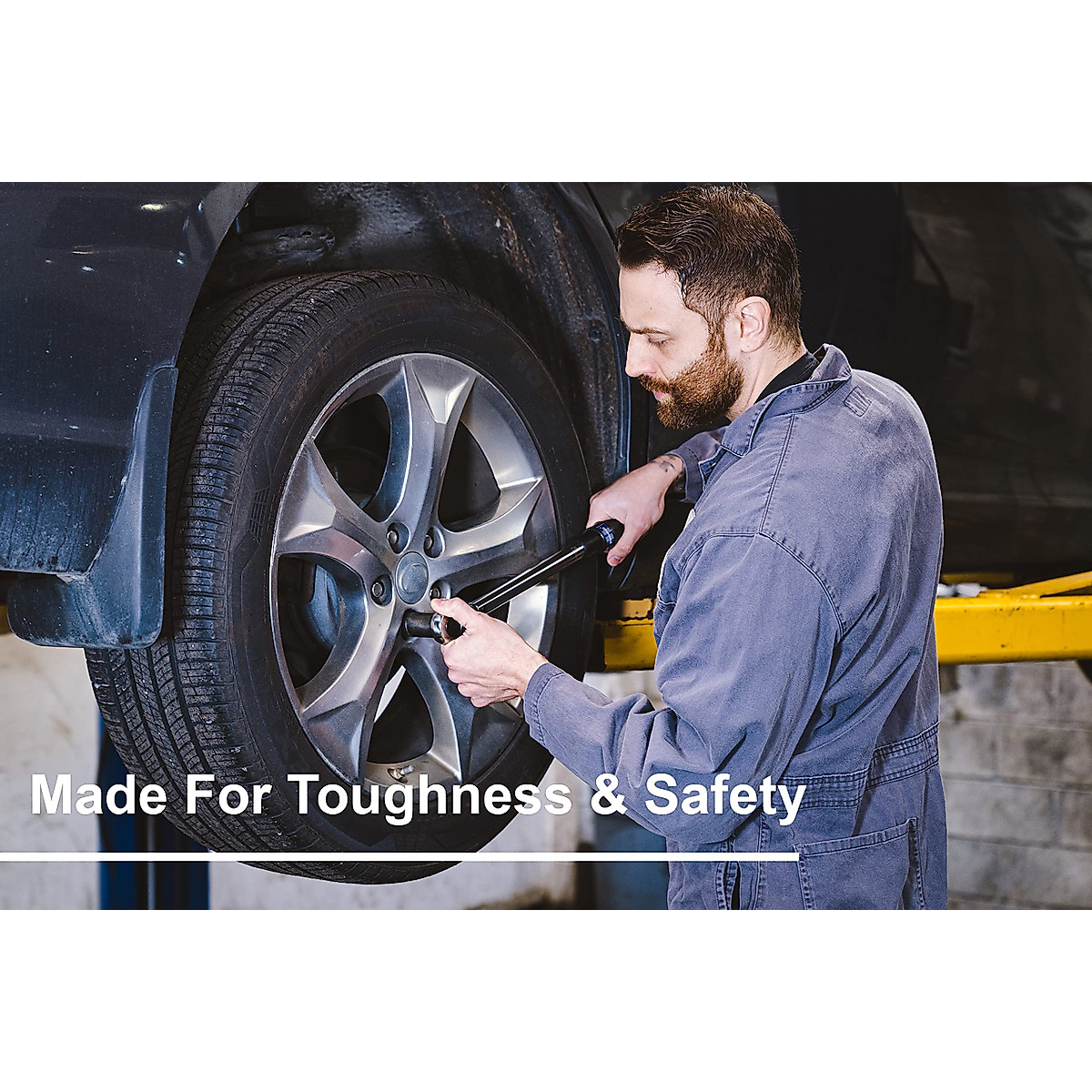 Precisebuilt 1/2" Drive 15-150 ft-lb (30.5-214 Nm) Dual-Direction Click Professional Torque Wrench