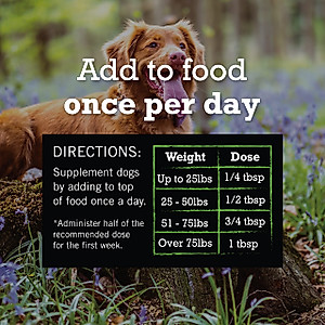 Camelina Oil for Dogs, Dog Skin and Coat Supplement All-Natural Supplements, Support Hearts, Joints, Coats, Skin and Anti-inflammatory Systems, Protective & Maintenance Care, 8 oz