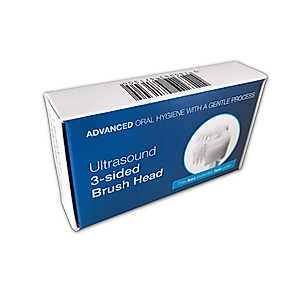 MIRA-TEETH Three-Sided Brush Head (2 Pack)