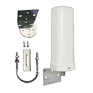 Chaowei High Gain 9dBi Omnidirectional LTE Cellular Antenna-Wide Band Outdoor Pole/Wall Mount 5G 4G WiFi Antennae for Cellphone 2G/3G 4G/5G LTE Router Modem Gateway,Verizon,AT&T,T-Mobile