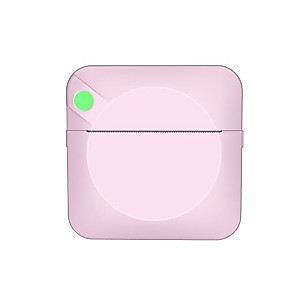 Ink-Less, Smooth & Fast Printing Mini Pocket Photo Printe-r—Portable Thermal Printe-r Bluetooth Label Memo Receipt Instant Sticker Printe-r Small Smartphone Printe-r for Phone