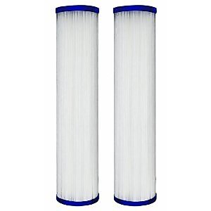 Compatible for R30-20BB Compatible Pleated Polyester Filter Cartridges, 20" x 4-1/2", 2 PACK
