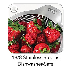 Tramontina Colanders Stainless Steel 3-Pack, 80206/556DS