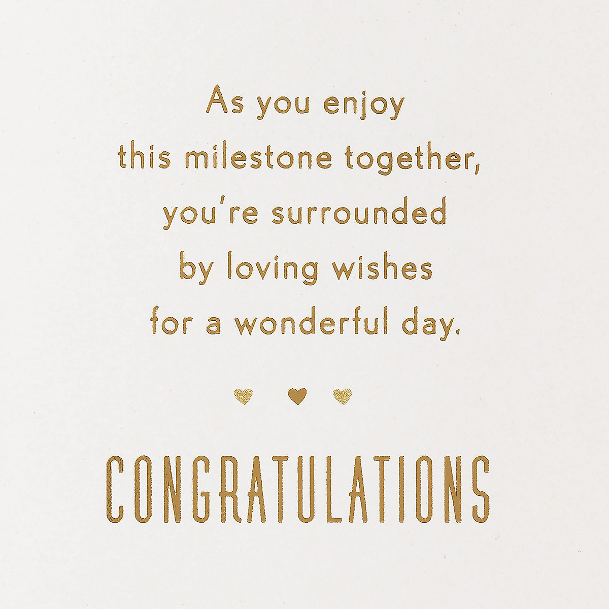 Hallmark Anniversary Card for Couple (Loving Wishes)