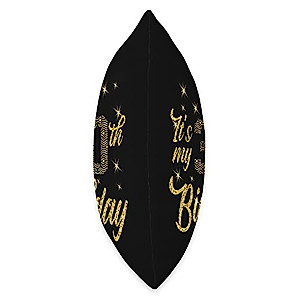 It's My 30th Birthday Crown Funny 30 Year Old Birthday Throw Pillow, 16x16, Multicolor