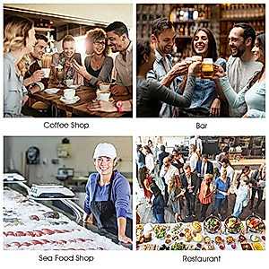 Costzon Commercial Ice Maker Machine, 110LBS/24H Built-in Stainless Steel Ice Maker w/33LBS Storage Capacity, Free-Standing Ice Machine for Home, Restaurant, Coffee, Bar w/Ice Shovel, Hose (Silver)