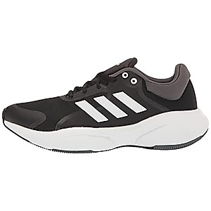 adidas Women's Response Running Shoe, Core Black/FTWR White/Grey Six, 9.5