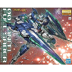 Bandai Hobby Bandai MG 00 Qan[T] Full Saber Mobile Suit Gundam 00V: Battlefield Record 1/100