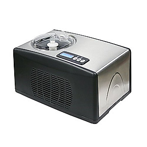 Whynter ICM-15LS Automatic Ice Cream Maker 1.6 Quart Capacity Stainless Steel & Ben & Jerry's Homemade Ice Cream & Dessert Book
