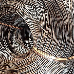 Synthetic Brown Woven Round Rattan, PE Plastic Round Rattan, Woven Repair Rattan Chair, Woven Wicker Suitable for Weaving Repair Chair, Table, Storage Basket