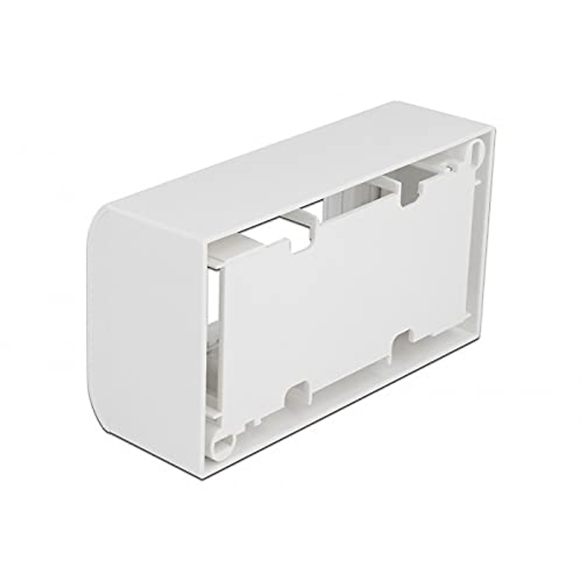 Delock Surface-Mounted housing for Easy 45 modules 152 x 82 mm, White