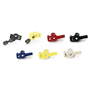 IrriFix Rain Bird Maxi-Paw 2045A Impact Rotor Sprinkler - 4 Pack in a Sack Includes 7 Different Nozzles for Each Head