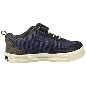 OshKosh B'Gosh Boy's Gareth Sneaker, Navy, 4 Toddler