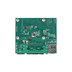 Seeed Studio Dual Gigabit Ethernet NICs Carrier Board for Raspberry Pi Compute Module 4.