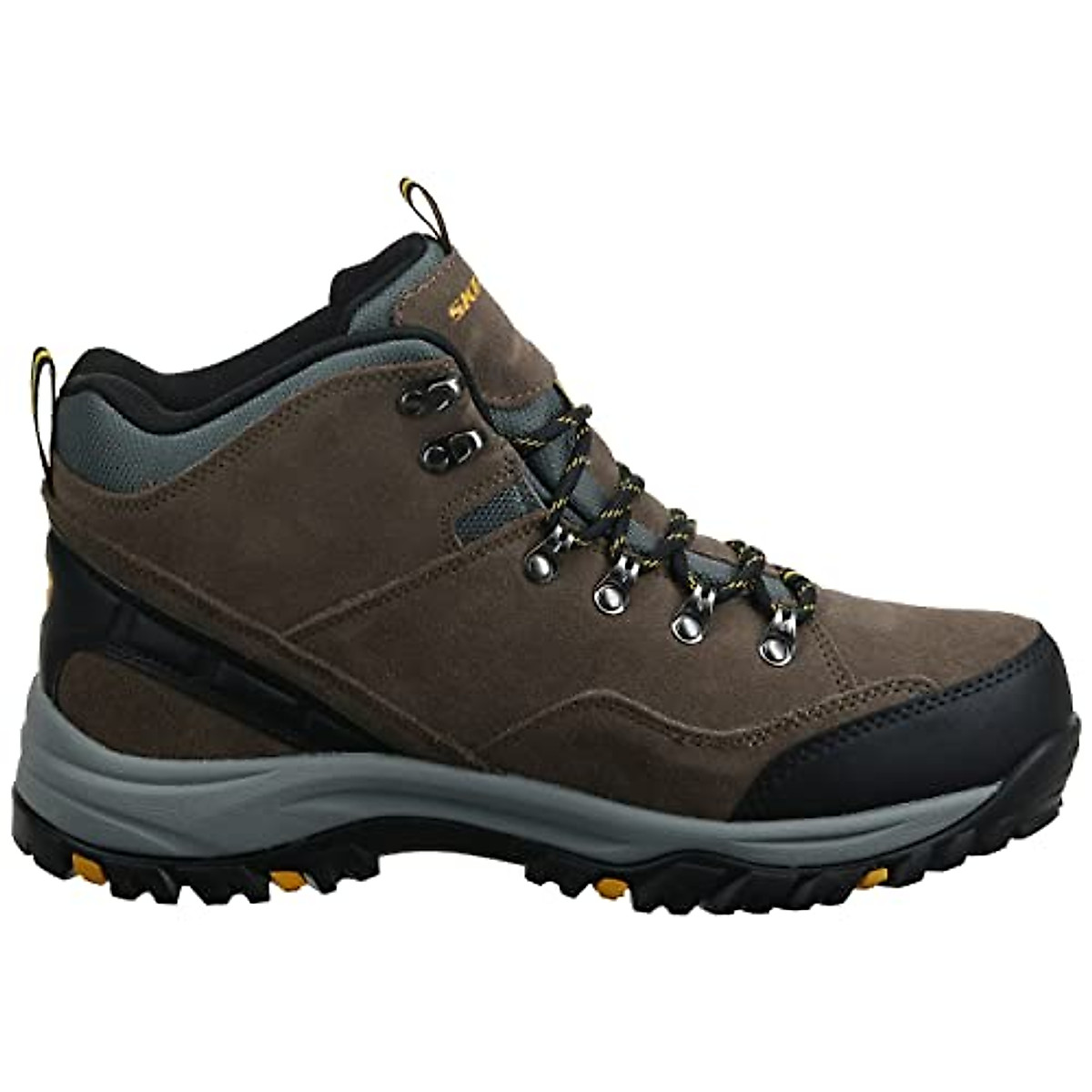 Skechers Men's Relment Pelmo Chukka Boot,Khaki,8.5 M US