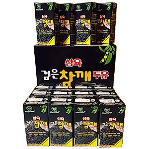 Sahmyook Black Sesame Soy Milk, 6.42 Fl. Ounce (Pack of 16)