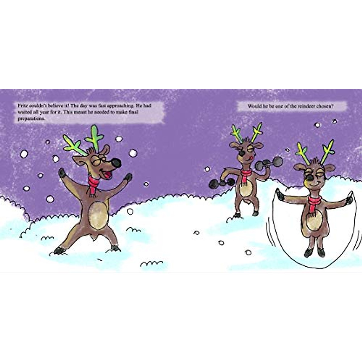 Fritz the Farting Reindeer: A Story About a Reindeer Who Farts (Farting Adventures)