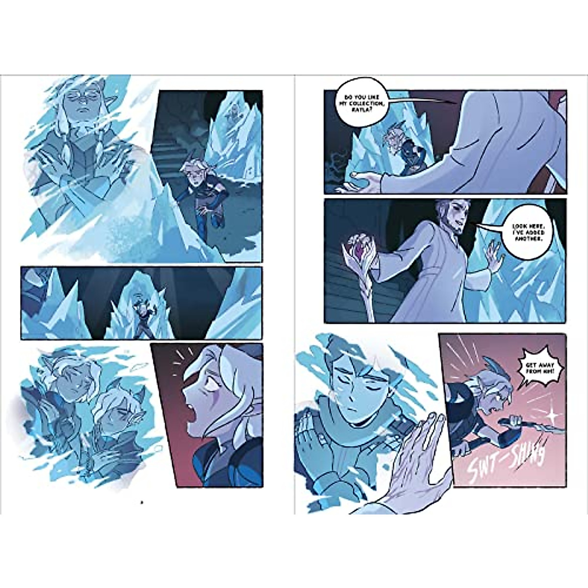 Through the Moon: A Graphic Novel (The Dragon Prince Graphic Novel #1)