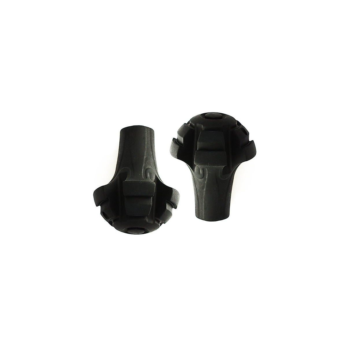 Montem Trekking Pole Extra-Durable Tip Protectors/Hiking Pole Extra-Durable Replacement Tips - Fits All Standard Hiking/Trekking/Walking Poles - Pack of 2