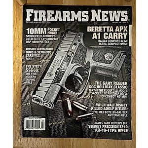 Firearms News Magazine, * January, 2022 * Issue # 02 * Display until February, 08th 2022 * . ( PLEASE NOTE: ALL THESE MAGAZINES ARE PETS & SMOKE FREE. NO ADDRESS LABEL, FRESH STRAIGHT FROM NEWSSTAND. (SINGLE ISSUE MAGAZINE)