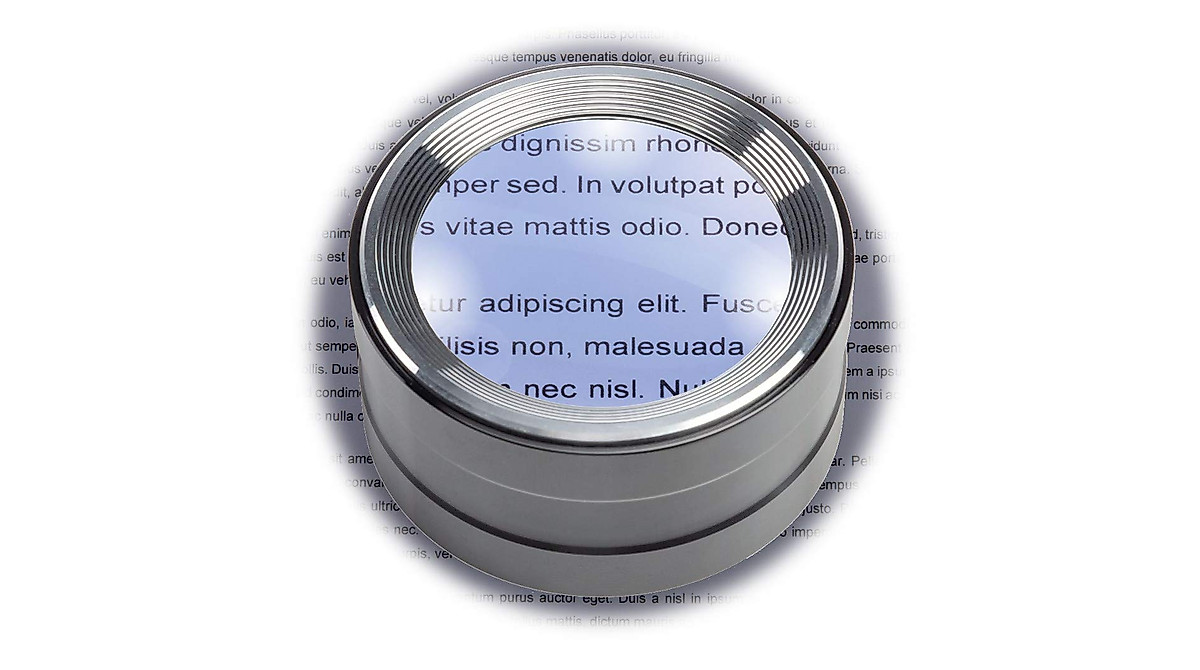 Lighted Desktop Magnifier for Easy Reading