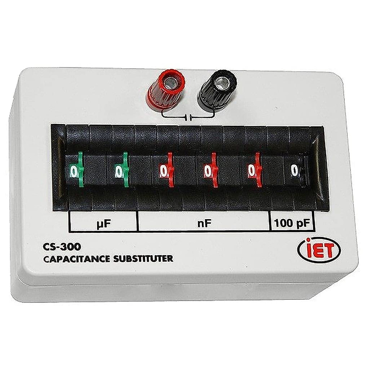 IET Labs Decade Box Cap. CS- 300 Substituter 6 Ranges