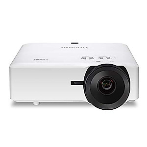 ViewSonic LS860WU 5000 Lumens WUXGA Short Throw Laser Projector with One-Wire HDBT 1.3x Optical Zoom Vertical Horizontal Keystone and Lens Shift