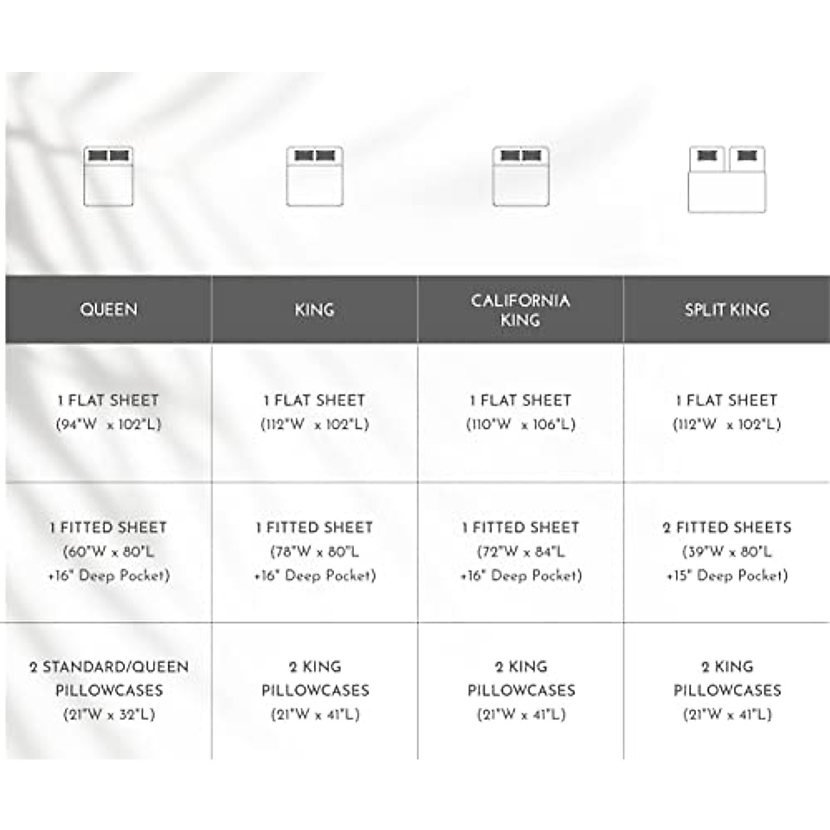 California Design Den Luxury Sheets 1000 Thread Count 100% Cotton Sheets, Very Smooth Soft & Thick with Deep Pockets Vs. Egyptian Cotton Sheets, 4 Pc Set (Queen, Bright White)