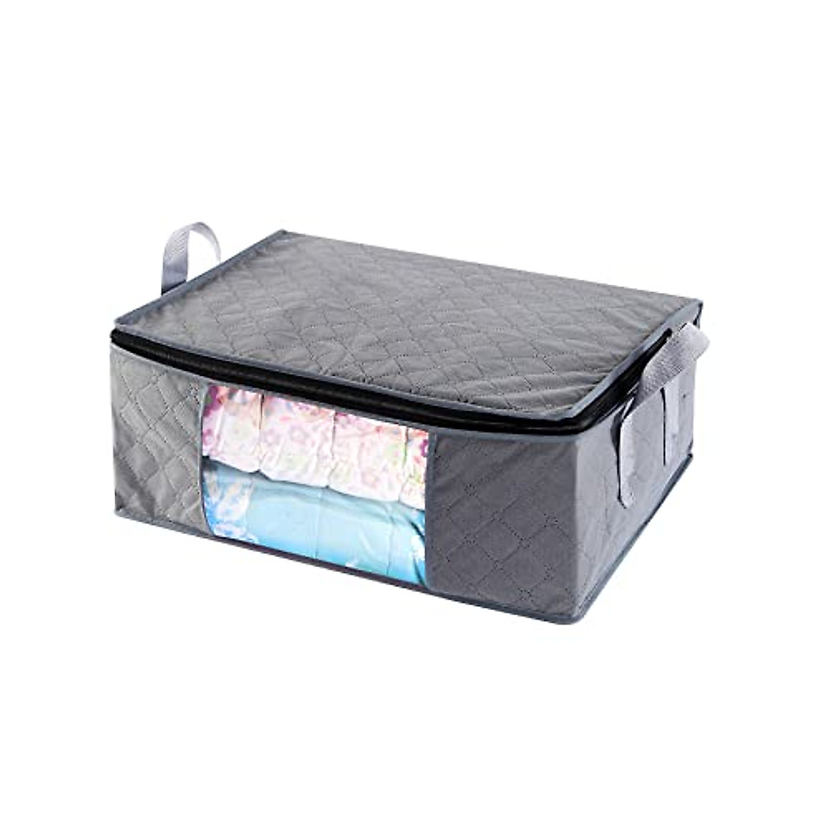 ABO Gear Storage Bins Storage Bags Closet Organizers Sweater Storage Clothes Storage Containers, 3pc Pack